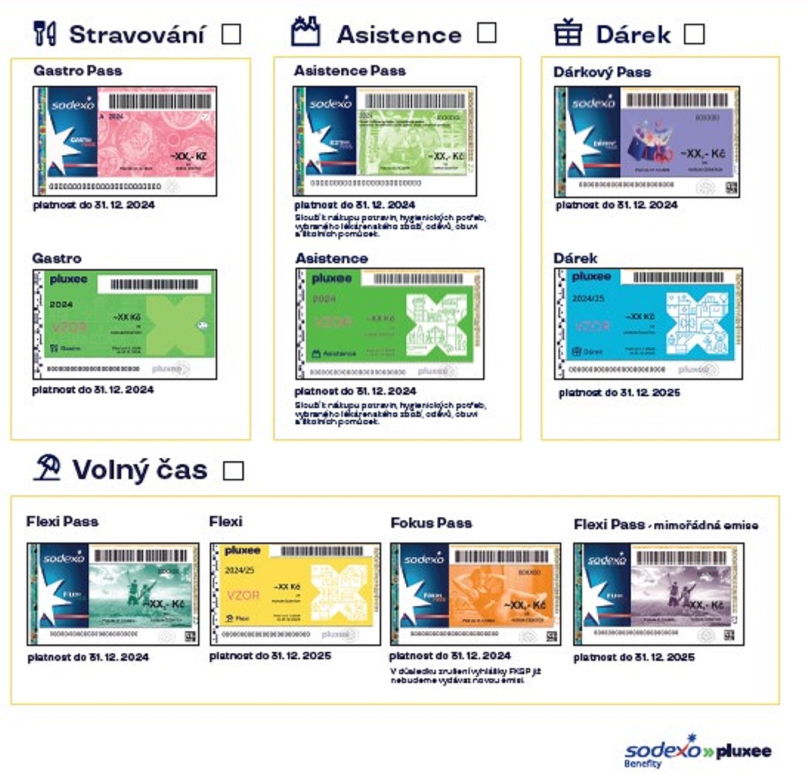Poukázky SODEXO PLUXEE | Chorvatsko = CA Dalmacijatour 🏖️